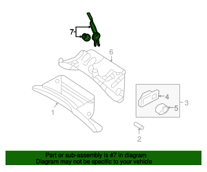 2006-2010 Kia Optima | Lock Cylinder | 81521-2GA00 | Kia Auto Parts