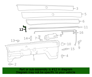 2019-2024 Ram Hinge 68204480AA | Mopar Parts Canada