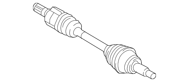 2021-2025 Hyundai Elantra Axle Assembly 49500-AA100 | OEM Parts Online