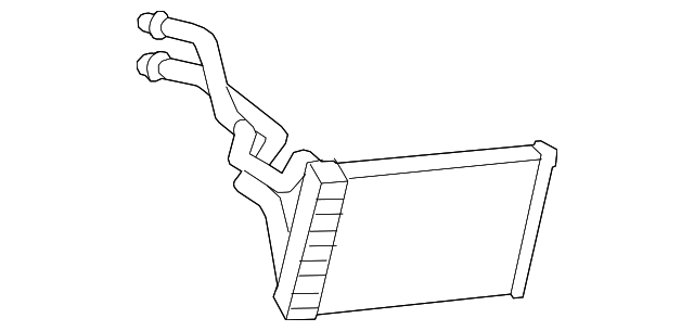 2014-2022 Mopar Heater Core 68223043AA | TascaParts.com