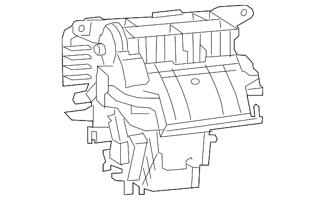 2014-2018 Mopar AC & Heater Case 68223036AE | TascaParts.com