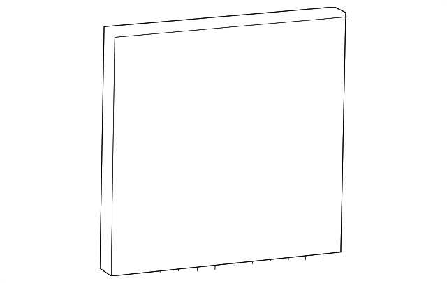 2019-2020 Jeep Cherokee Cabin Air Filter 68410725AB | TascaParts.com