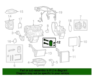2014-2023 Mopar Expansion Valve 68334777AA | Mopar Parts Canada