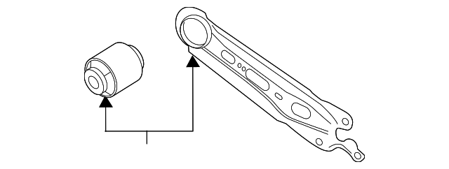87867262 - Rear Driver Side Suspension Trailing Arm 2023 Chevrolet ...