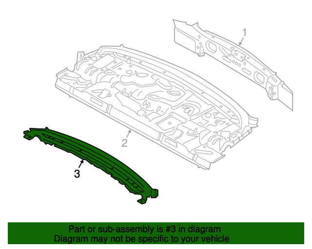 41107297959 - 2012-2018 BMW Lower Support (41-10-7-297-959) | BMW of ...