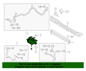 2015-2019 Ford F-150 Auxiliary Cooler FL3Z-7A095-B | OEM Parts Online