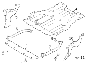 2020-2023 Land Rover Heat Shield LR135814 | OEM Parts Online