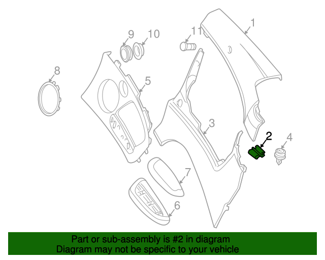 Genuine BMW 07-14-7-654-321 | Reinforcement Clamp | FREE Shipping on ...