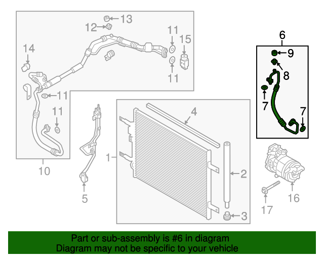 2017-2019 Hyundai Ioniq Discharge Hose 97762-G2000 | OEM Parts Online
