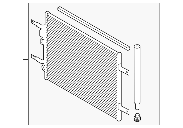 2017-2025 Hyundai A/C Condenser 97606-G2000 | OEM Parts Online