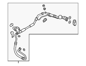 2017-2019 Hyundai Ioniq Suction Hose 97775-G2000 | OEM Parts Online