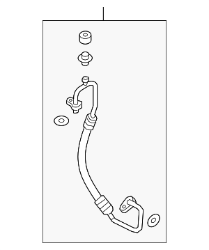 2017-2019 Hyundai Ioniq Discharge Hose 97762-G2000 | OEM Parts Online