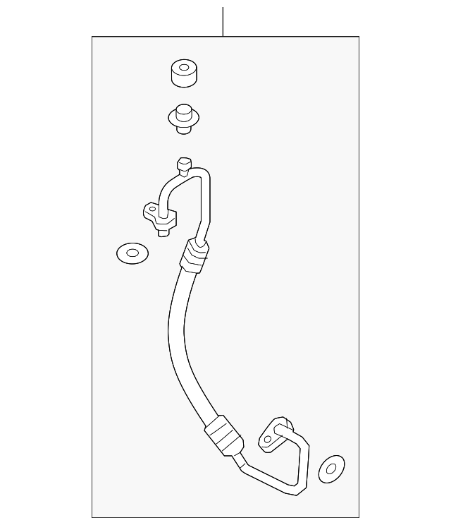 2017-2019 Hyundai Ioniq Discharge Hose 97762-G2000 | OEM Parts Online