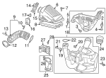17230-RAA-A00 - Chamber Assembly, Resonator 2003-2005 Honda Accord ...