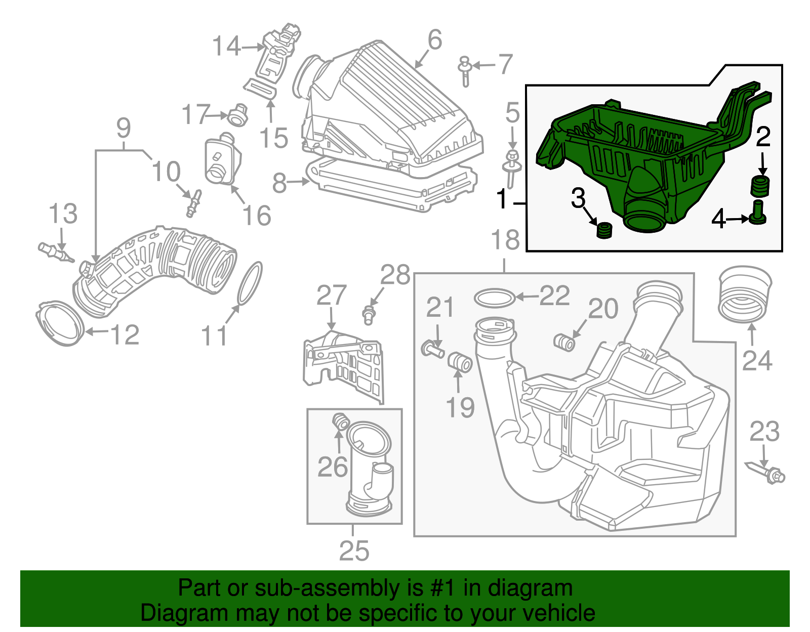 17201-RAA-A01 - Case 2003-2007 Honda Accord | Honda Parts Online