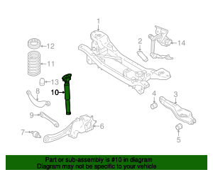 31212943 - Shock Absorber 2004-2011 Volvo | AutoNationParts.com