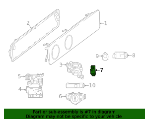 213-905-66-08 - Prk Brake Switch 2017-2021 Mercedes-Benz | Mercedes ...