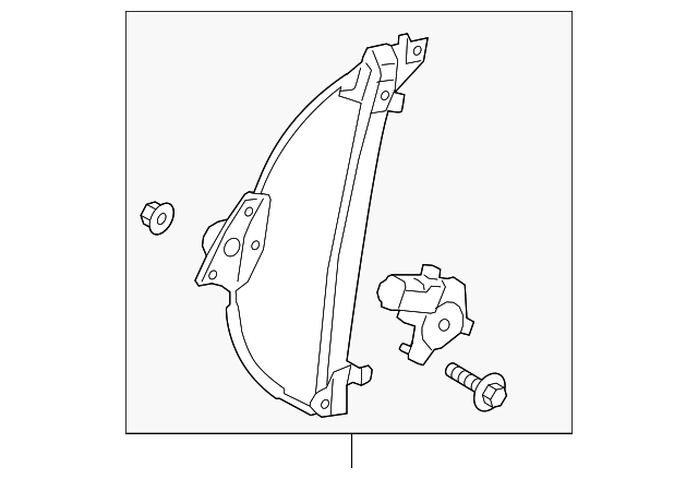 2018-2022 Hyundai Accent Window Regulator 82401-J0020 | QuirkParts