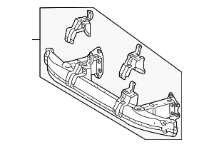 220-620-10-86 - Lower Cross-Member 2000-2006 Mercedes-Benz | Mercedes ...
