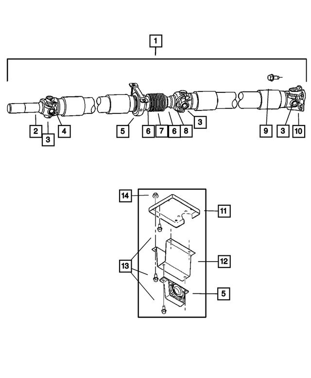 2002-2018 Mopar Drive Shaft Boot 5083001AA | OEM Parts Online