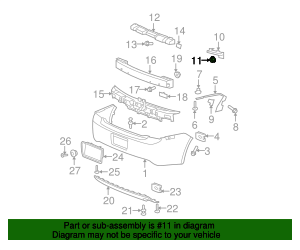 1995-2013 GM Multi-Purpose Nut 11588331 GM | GMPartsDirect.com