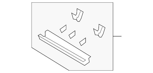2007-2017 Mopar Floor Cross-Member 5115538AB | TascaParts.com