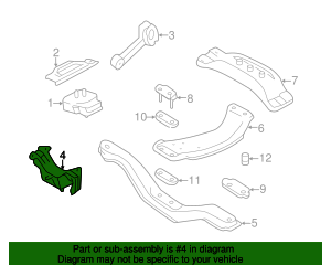 1996-2023 Subaru Trans Mount 41022AC180 | Subaru Parts For You