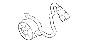 25386-1U100 - Fan Motor 2011-2013 Kia Sorento | Kia.Parts Store
