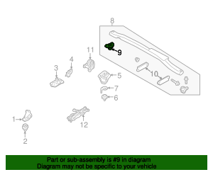 8666205 - Torque Rod Bracket - 1999-2011 Volvo | Volvo OEM Parts Direct