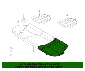 2009-2016 Audi Seat Frame 8K0-885-305-B | AutoNationParts.com