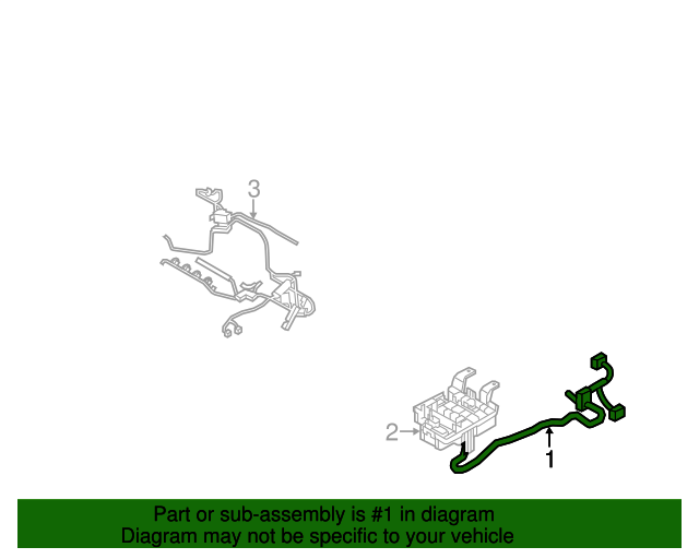 91200-1U080 - Wire Harness 2011-2013 Kia Sorento | Kia.Parts Store