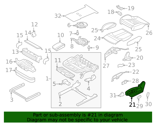 4M8-881-326-4PK - Outer Finish Panel 2019-2023 Audi | Audi OEM Parts