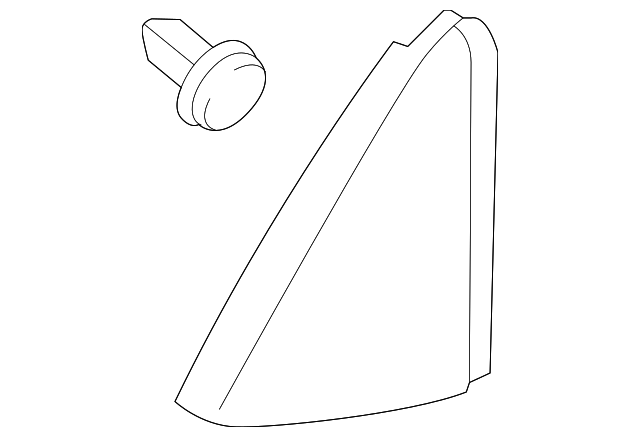 67673-0D030-C0 - Corner Trim - 2014-2018 Toyota Yaris | Nucar Toyota Parts