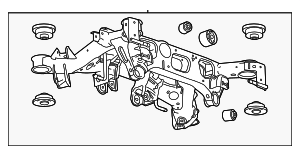 2018-2023 Chevrolet Camaro Rear Suspension Cradle 84495545 ...