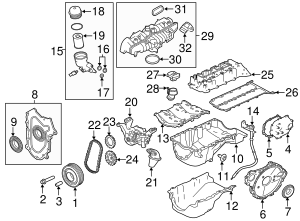 1997-2023 Jaguar Drain Plug AJ813202 | JaguarParts.com