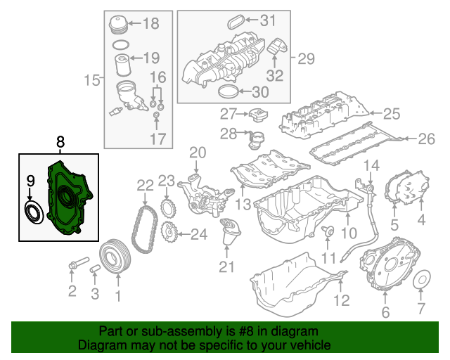 2017-2023 Jaguar Front Cover JDE39983 | JaguarParts.com