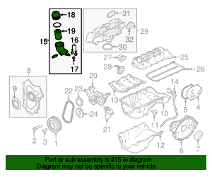 2017-2023 Jaguar Filter Assembly JDE39602 | OEM Parts Online