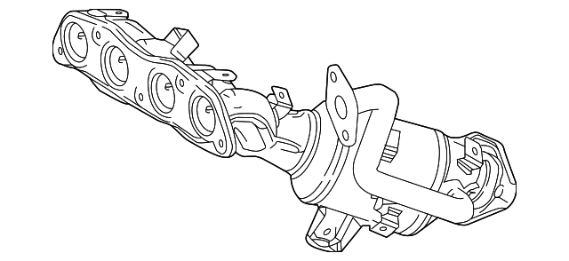 2023-2024 Toyota Corolla Exhaust Manifold 17141-37300 | Toyota Parts ...