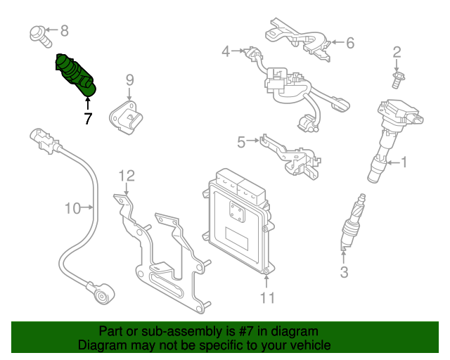 39310-3L100 - Engine Crankshaft Position Sensor 2018-2023 Kia | Kia ...