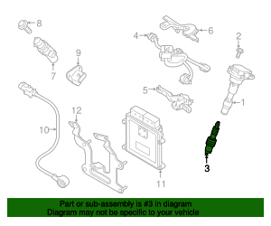 2018-2023 Kia Spark Plug 18852-09070 | OEM Parts Online