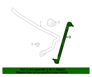 48820-47030 - Stabilizer Link 2012-2017 Toyota Prius V | Longo Toyota Parts