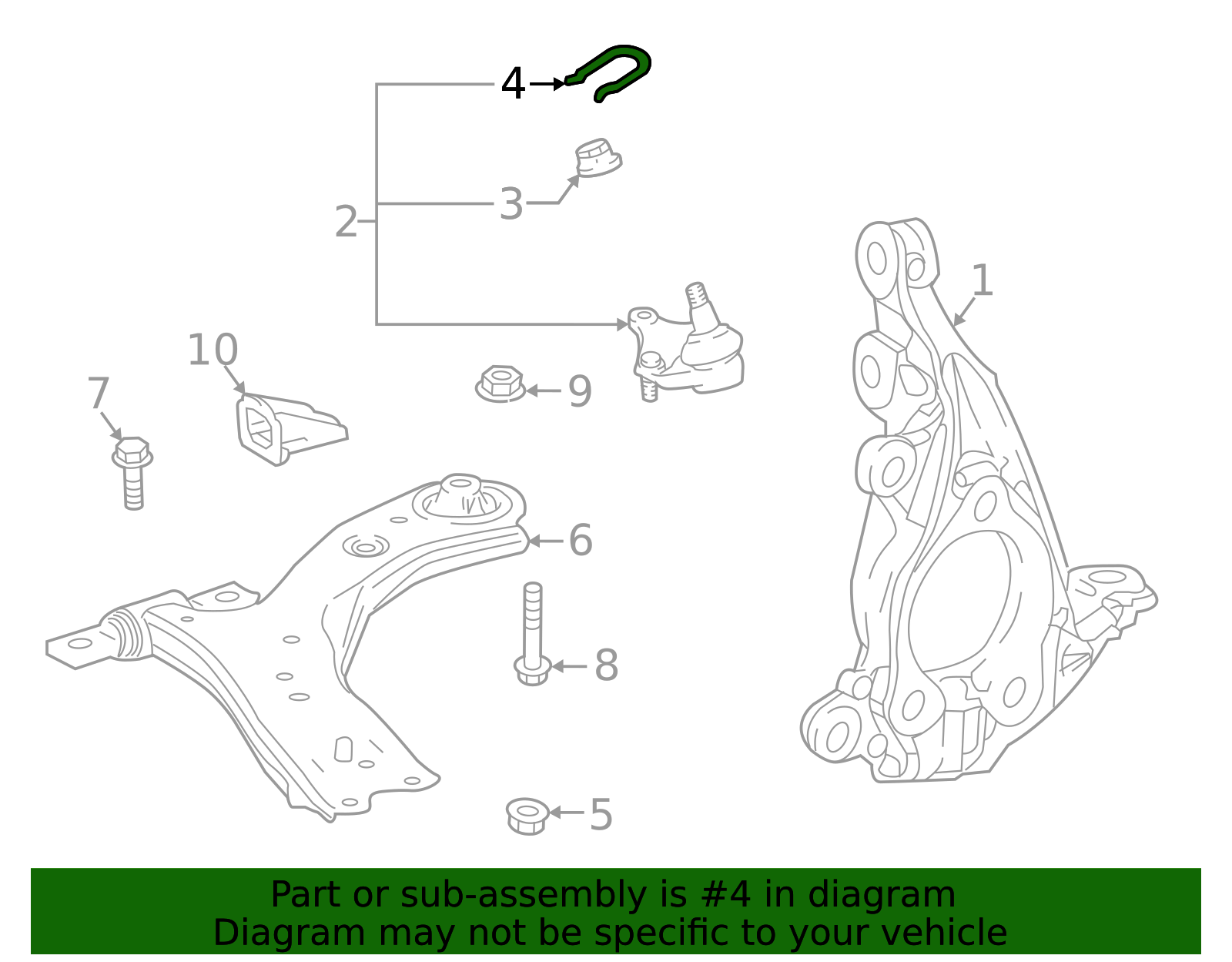 2000-2025 Toyota Lower Ball Joint Cotter Pin 95381-03225 | Toyota Parts ...