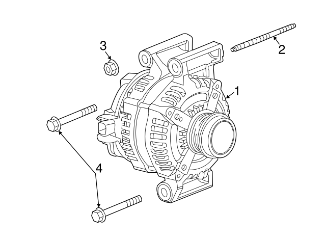 13520817 - Alternator 2015-2022 GM | AutoNation Parts
