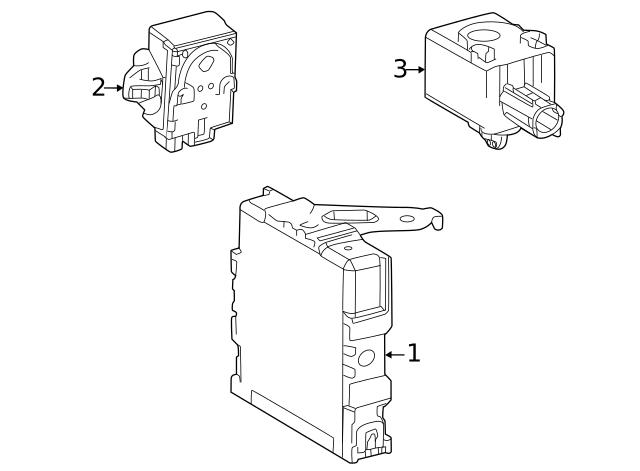 2024 Toyota Mirai Control Module 89340-62080 | Ourisman Toyota of ...