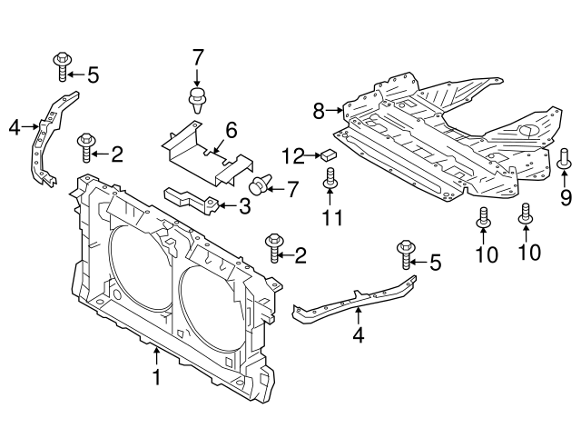 75890-9HS0A - Under Cover 2016-2023 Nissan | Nissan Parts & Accessories ...