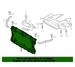 Genuine OEM Nissan 2013-2023 Nissan Radiator Support 62500-3TA0B | Pro ...