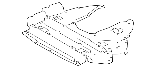 75890-9HS0A - Under Cover - 2016-2023 Nissan | Nissan OEM Parts Direct