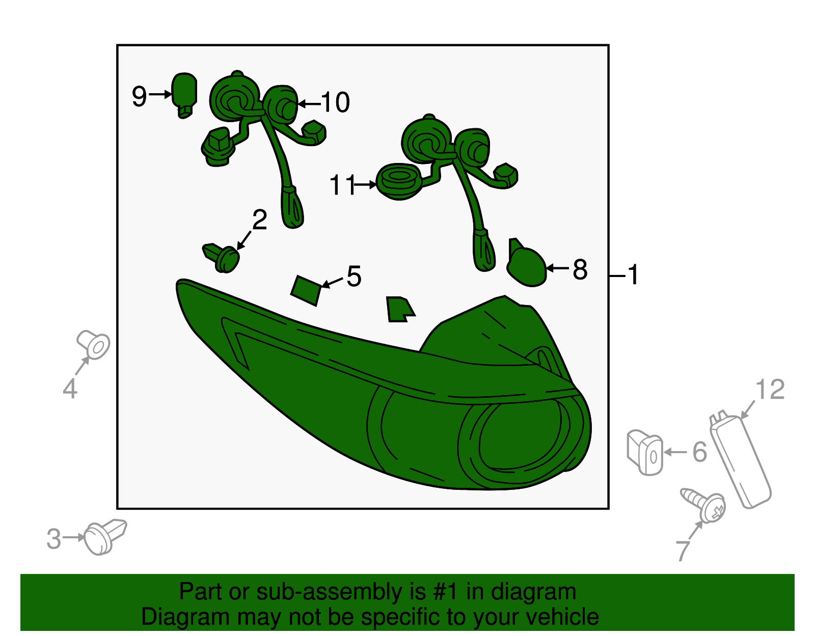 KB8B-51-150E - Tail Light Assembly Right - 2017-2020 Mazda CX-5 | Mazda ...