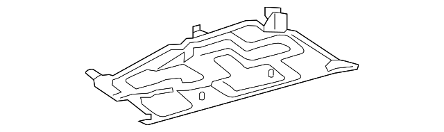 55607-60111 - Under Cover - 2008-2021 Lexus LX570 | MyLexusParts