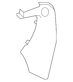 2016-2021 Lexus LX570 Inner Side Panel 55403-60150-A1 | OEM Parts Online